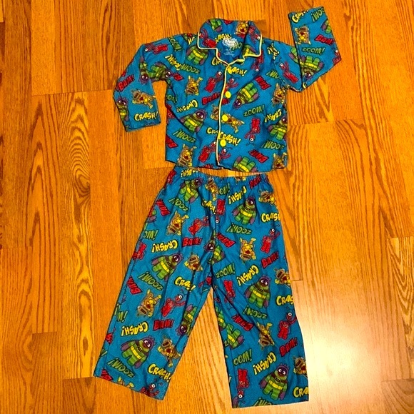 Yo Gabba Gabba | Pajamas | Rare Yo Gabba Gabba Button Down Pajamas ...